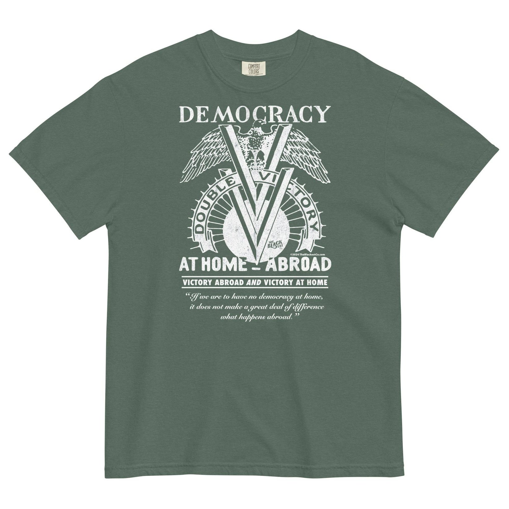 Double V Campaign WWII Black Soldiers Premium T-shirt – TheBlackest Co.