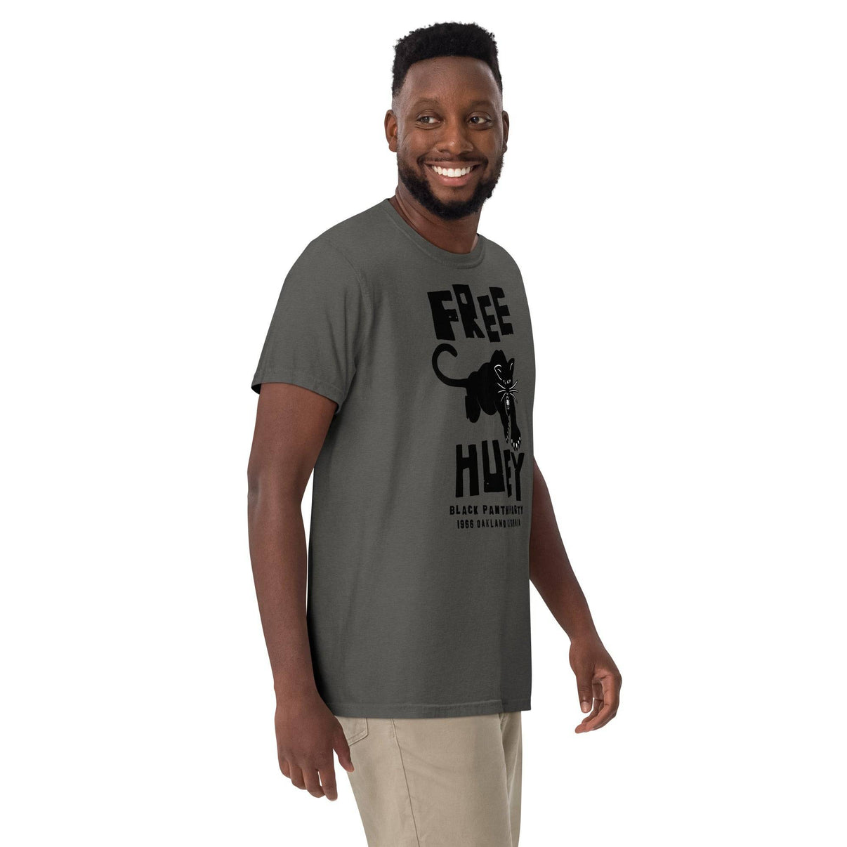 Free Huey BPP Premium Garment Dyed Black History T-Shirt – TheBlackest Co.