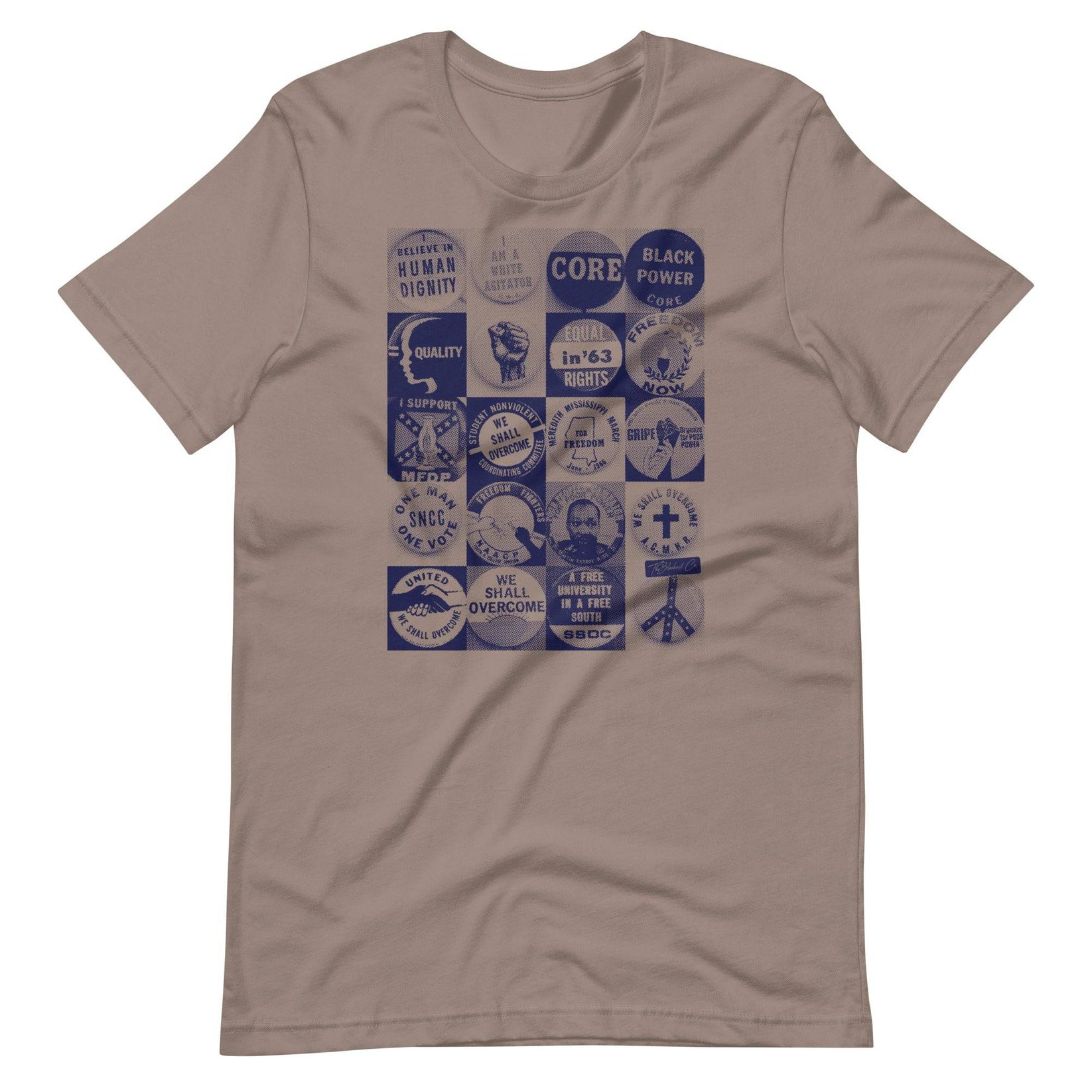 Civil Rights Button Collection Unisex T-Shirt – TheBlackest Co.