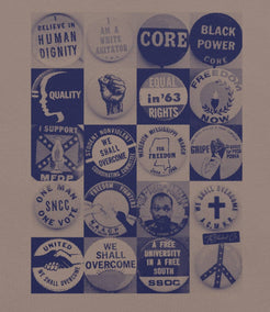 Civil Rights Button T-Shirt - Unisex Cotton | Celebrate Black History ...